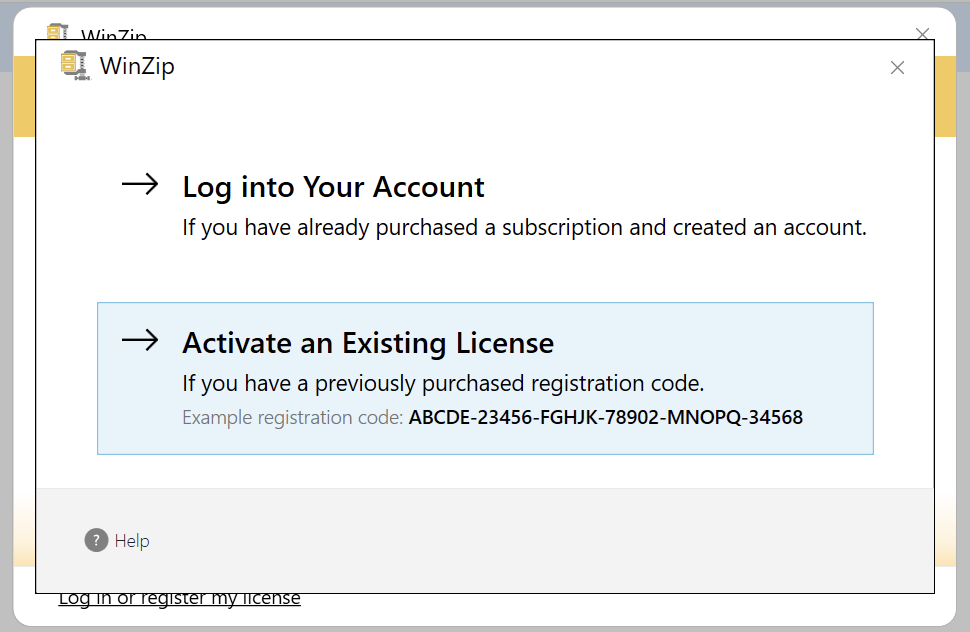 Kb Corel Why Do I Need To Log Into My Account In Winzip